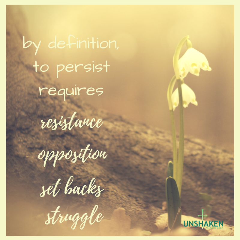 Persist! – A Space for Grace