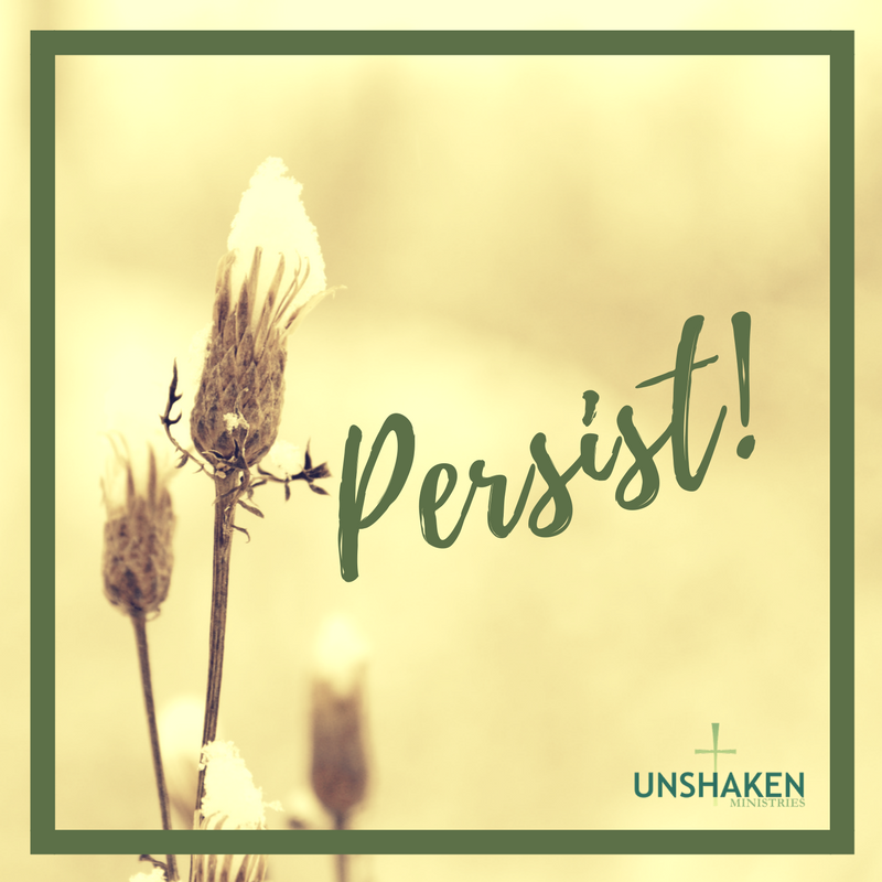 Persist! – A Space for Grace